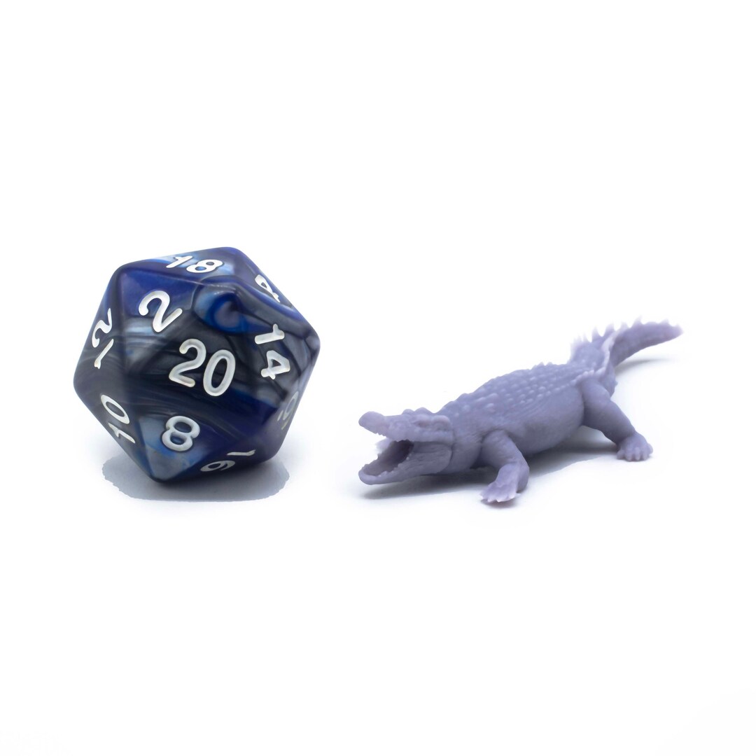 Crocodile - Miniature - Tabletop - Collectable - Figure - RPG - Etsy