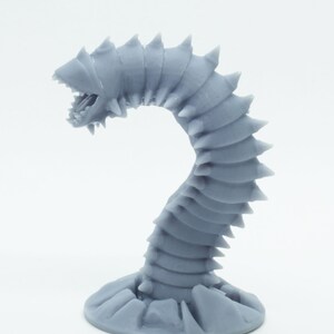 Purple Worm - Giant Worm - Miniature - DND - Tabletop - Etsy