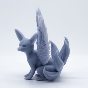 Fire Imbued Fennec Fox - Miniature - DND - Tabletop - Etsy UK