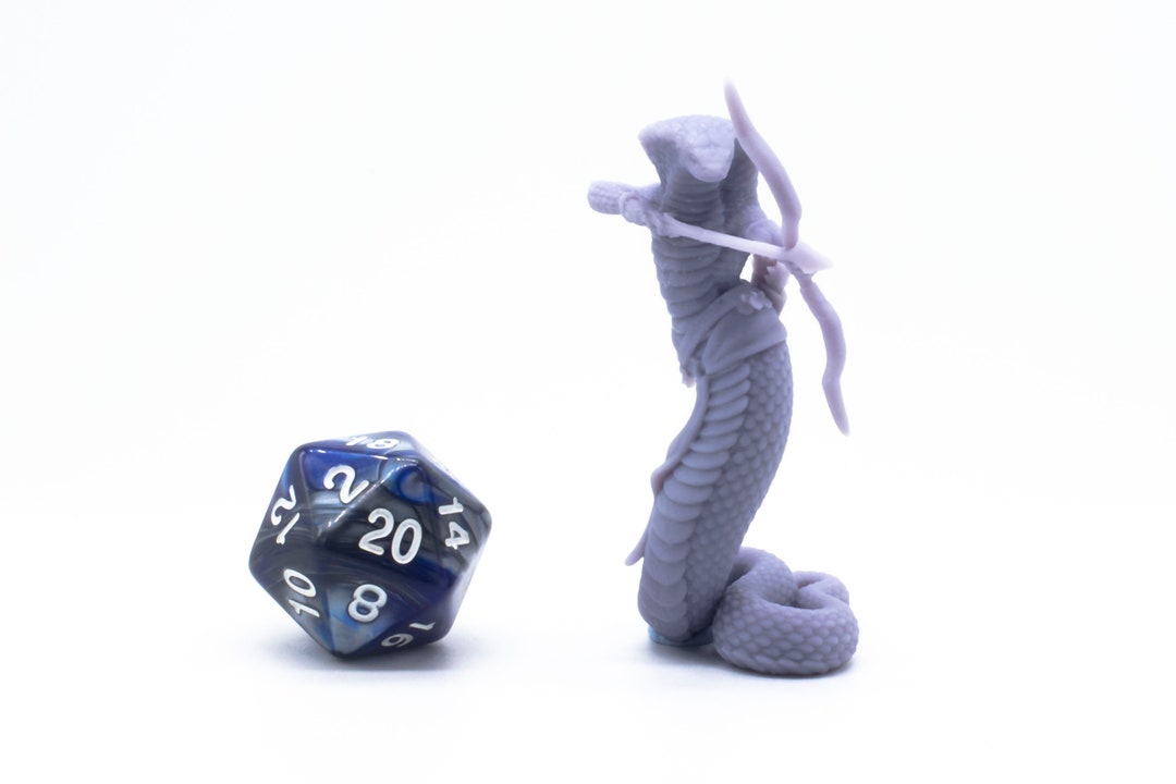 Serpent Archer (yuan Ti) - Miniature - Tabletop - Collectable - Figure ...