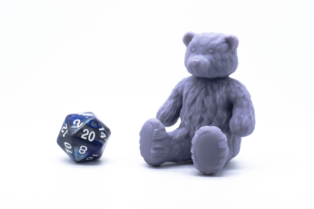 Teddy Bear - Miniature - Tabletop - Collectable - Figure - RPG - Etsy UK