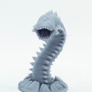 Purple Worm - Giant Worm - Miniature - DND - Tabletop - Etsy