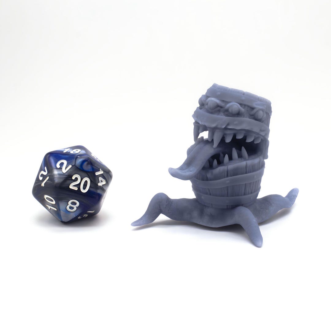 Barrel Mimic - Miniature - DND - Tabletop - Etsy