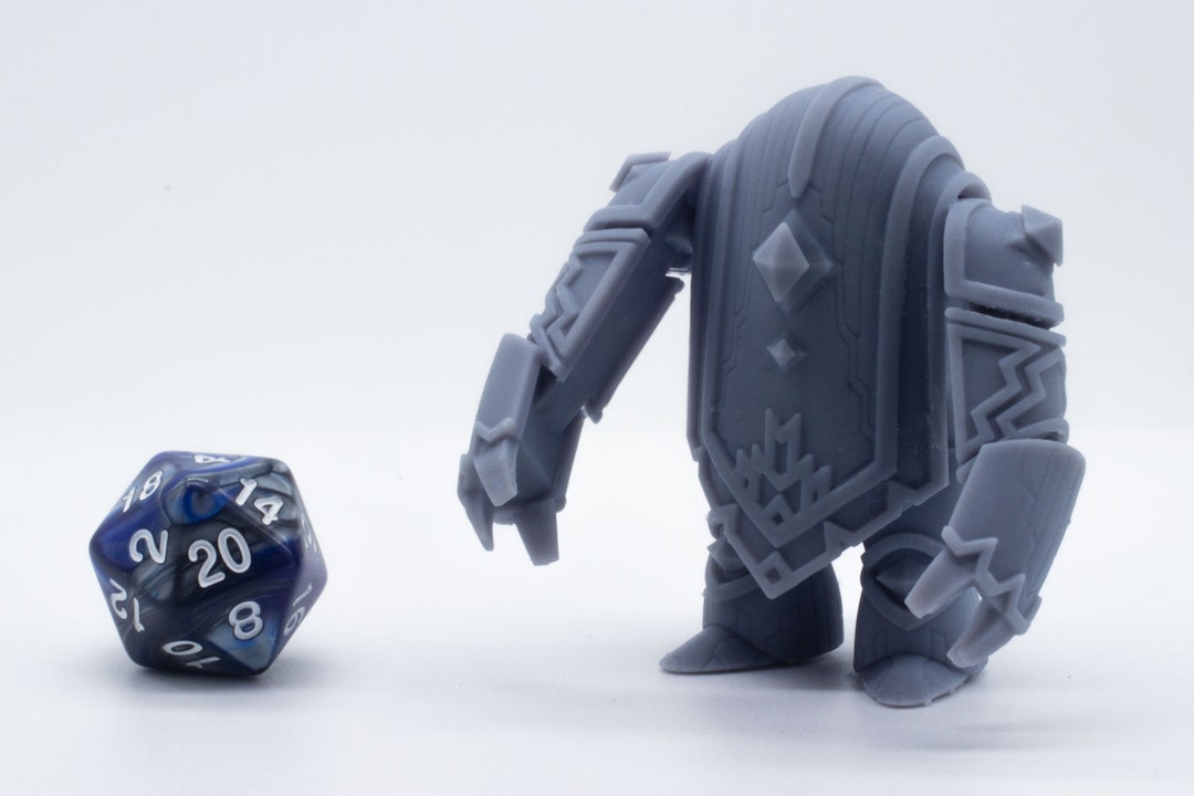 Active Arcane Golem - Miniature - DND - Tabletop - Collectable - Etsy