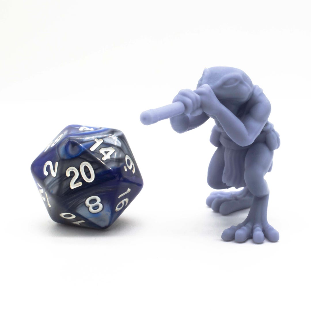 Angulotl With a Blowgun - Miniature - Tabletop - Collectable - Figure ...