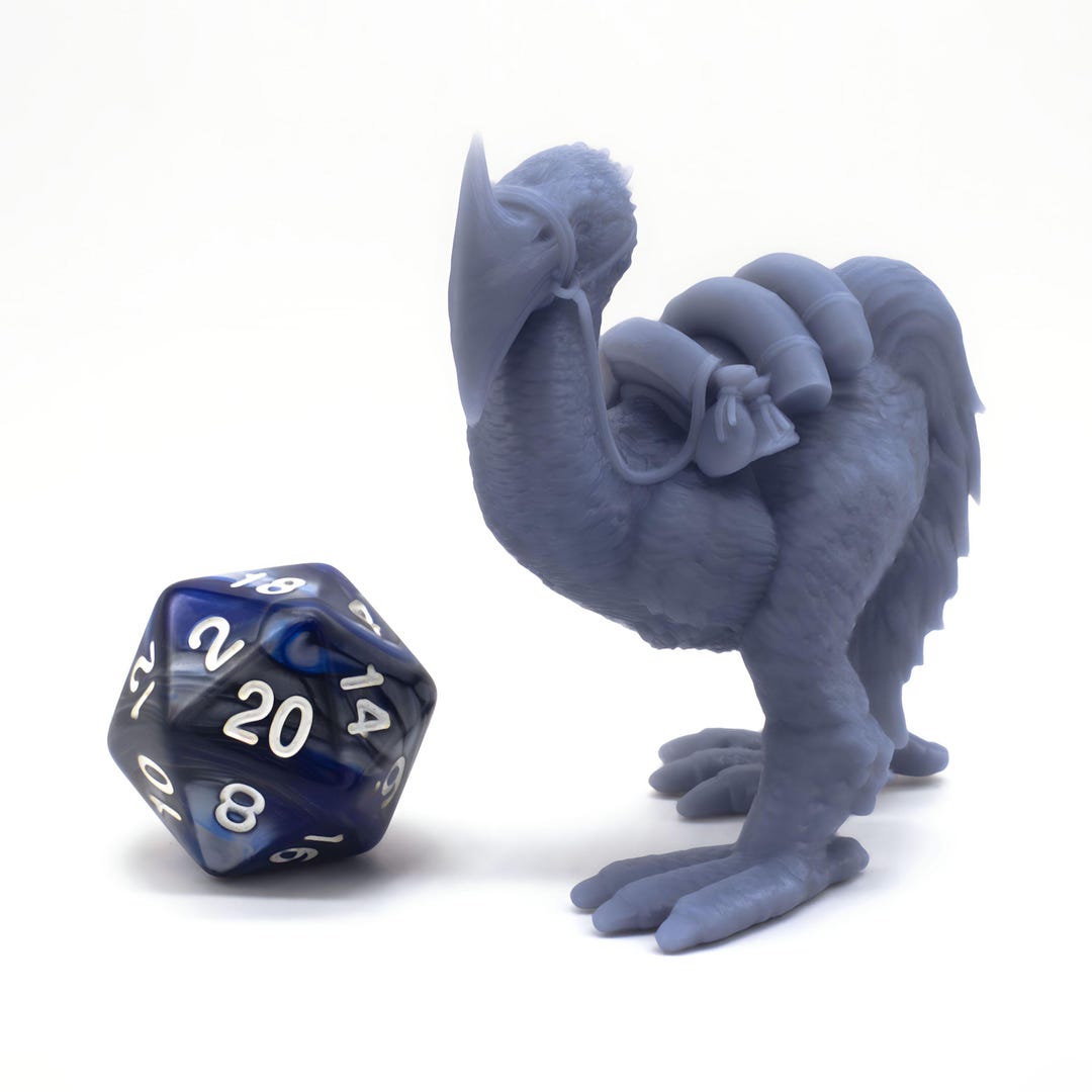 Axe Beak Mount - Miniature - Tabletop - Collectable - Figure - RPG - Etsy