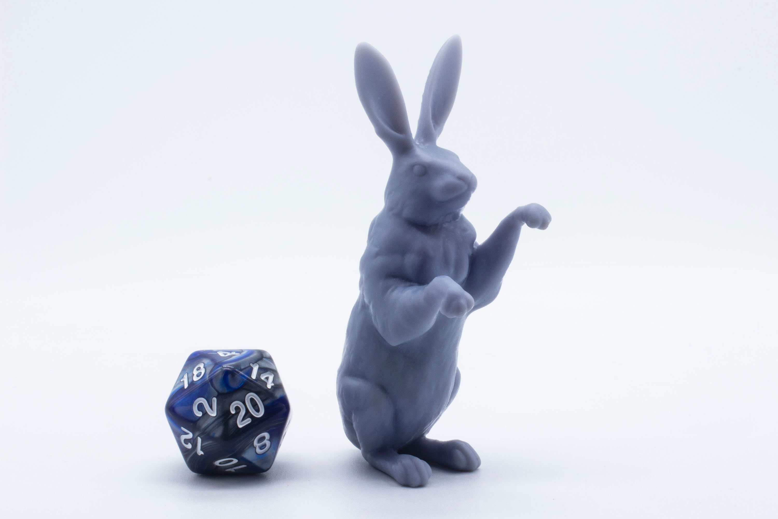 Boxing Hare Miniature DND Tabletop Collectable - Etsy