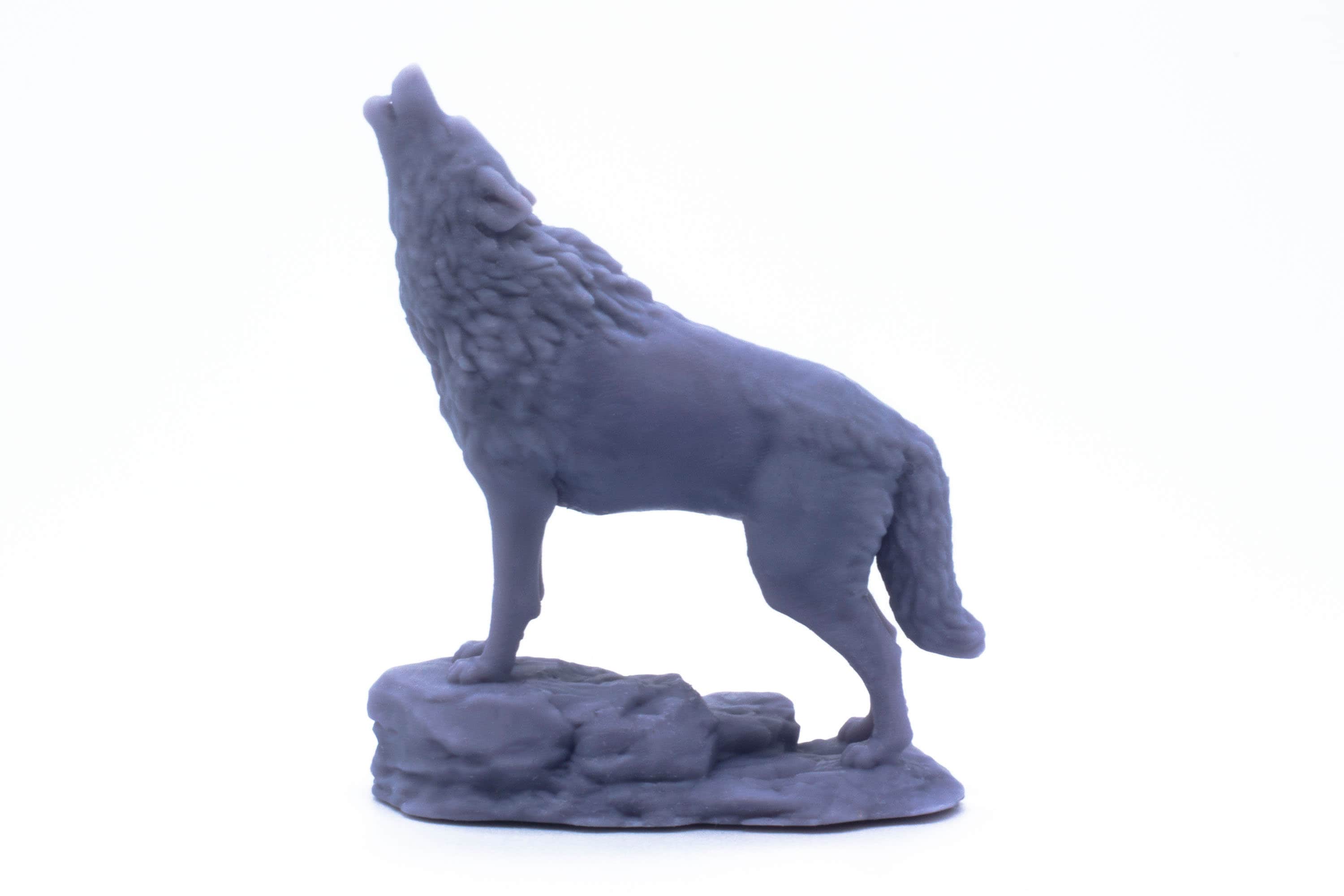 Howling Wolf Miniature DND Tabletop | Etsy