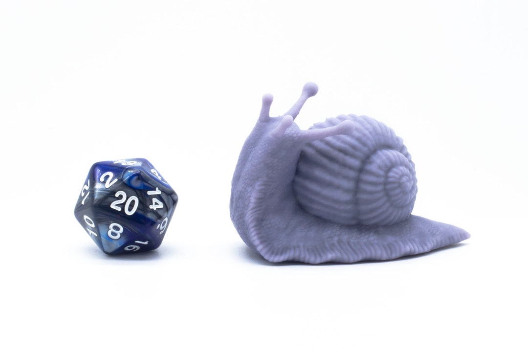 Curious Snail - Miniature - Tabletop - Collectable - Figure - RPG - Etsy