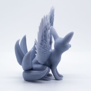 Fire Imbued Fennec Fox - Miniature - DND - Tabletop - Etsy UK