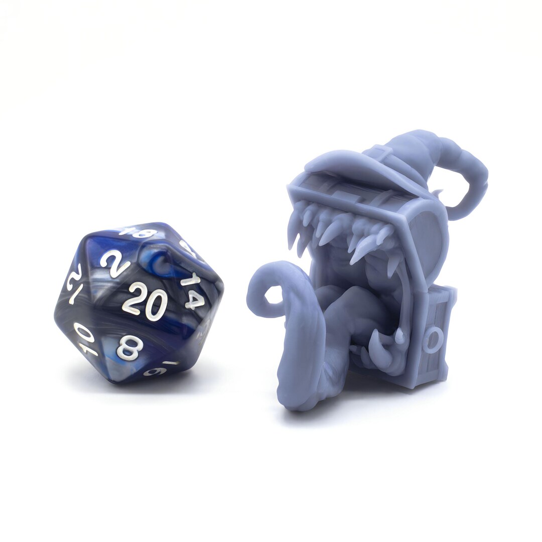 Wizard Mimic Chest - Miniature - DND - Tabletop - Etsy