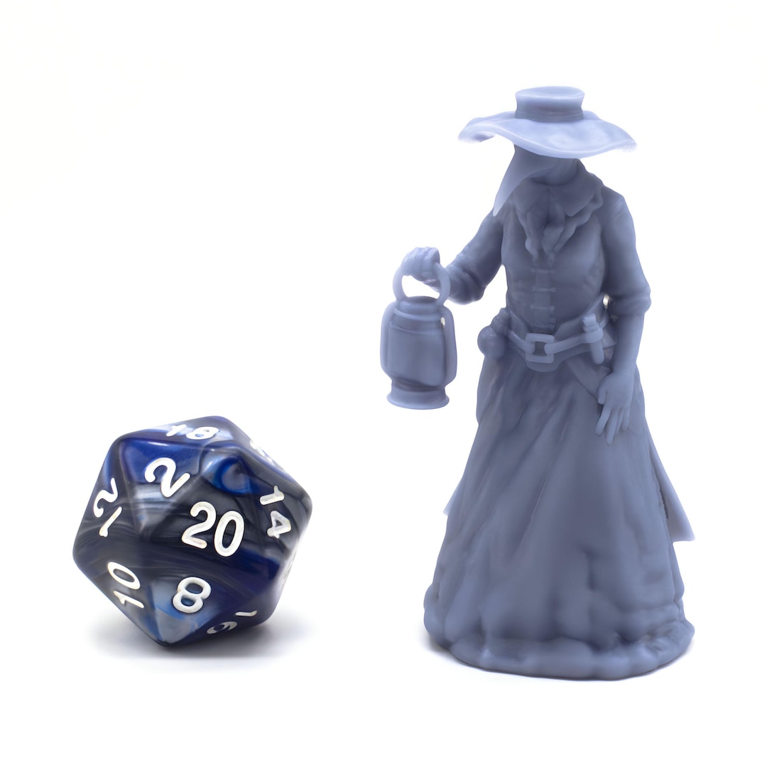 Female Plague Doctor - Miniature - Tabletop - Collectable - Figure ...