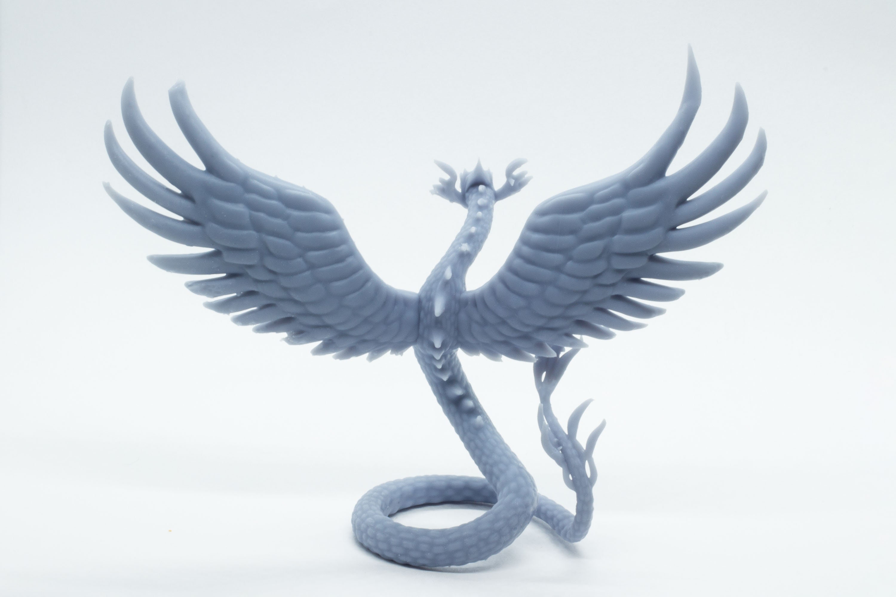 Gigantic Couatl Miniature DND Tabletop | Etsy