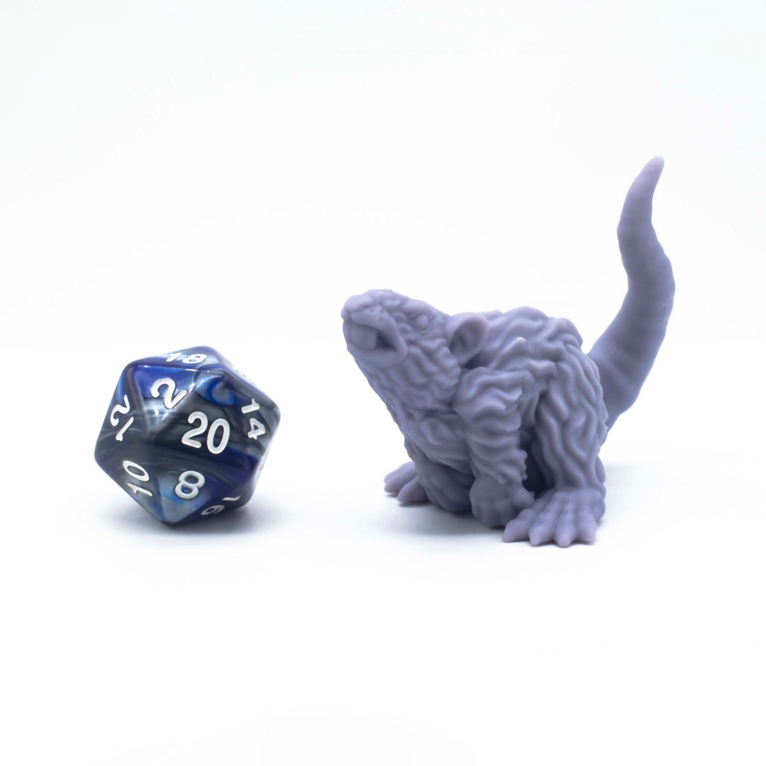 Rodger the Giant Rat - Miniature - DND - Tabletop - Etsy