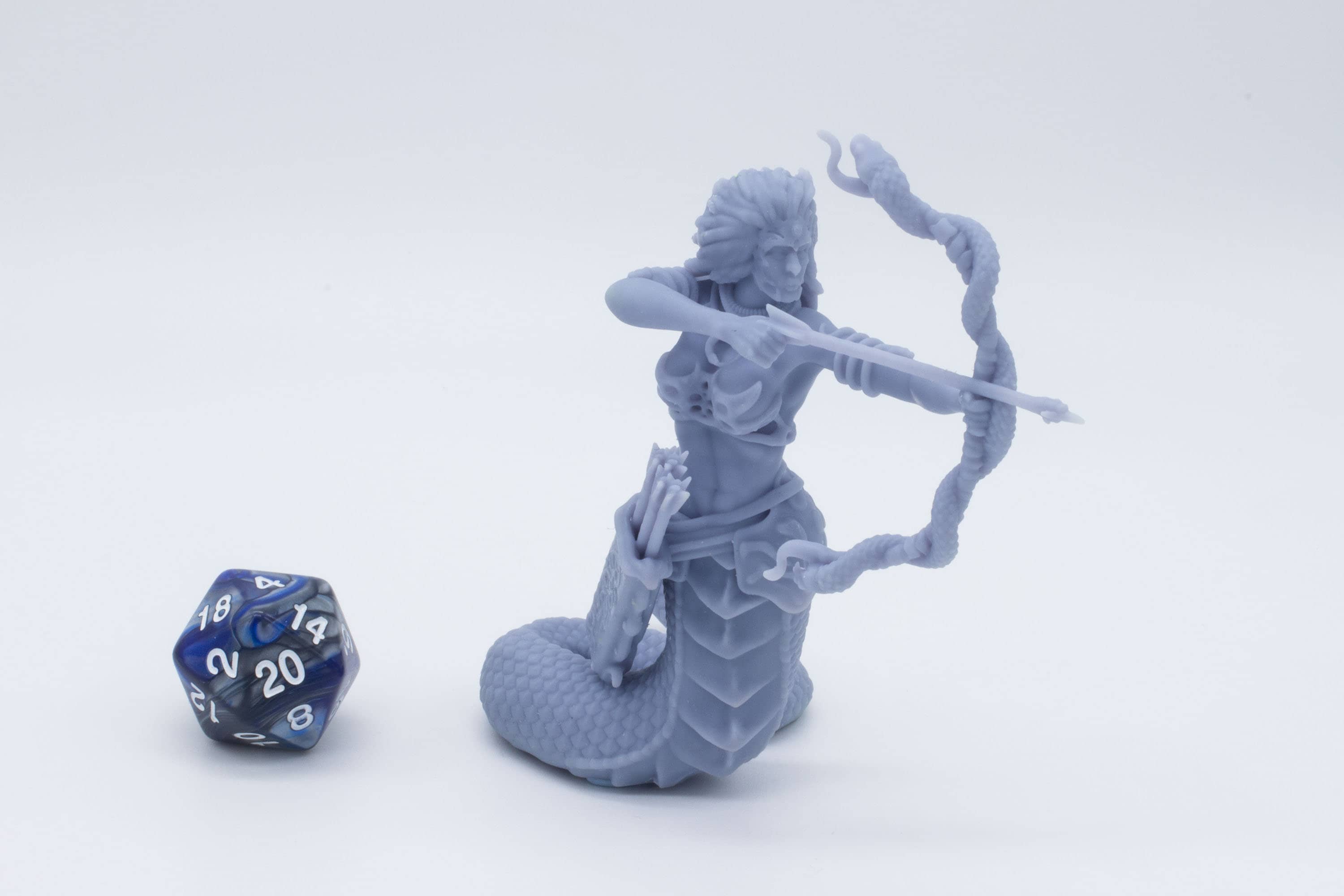 Medusa as an Archer - Miniature - DND - Tabletop - Etsy