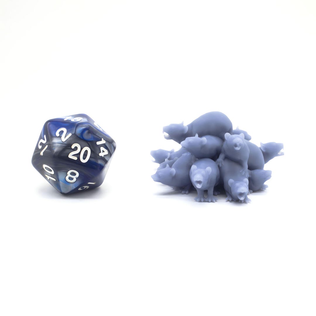 Swarming Rats - Miniature - DND - Tabletop - Etsy