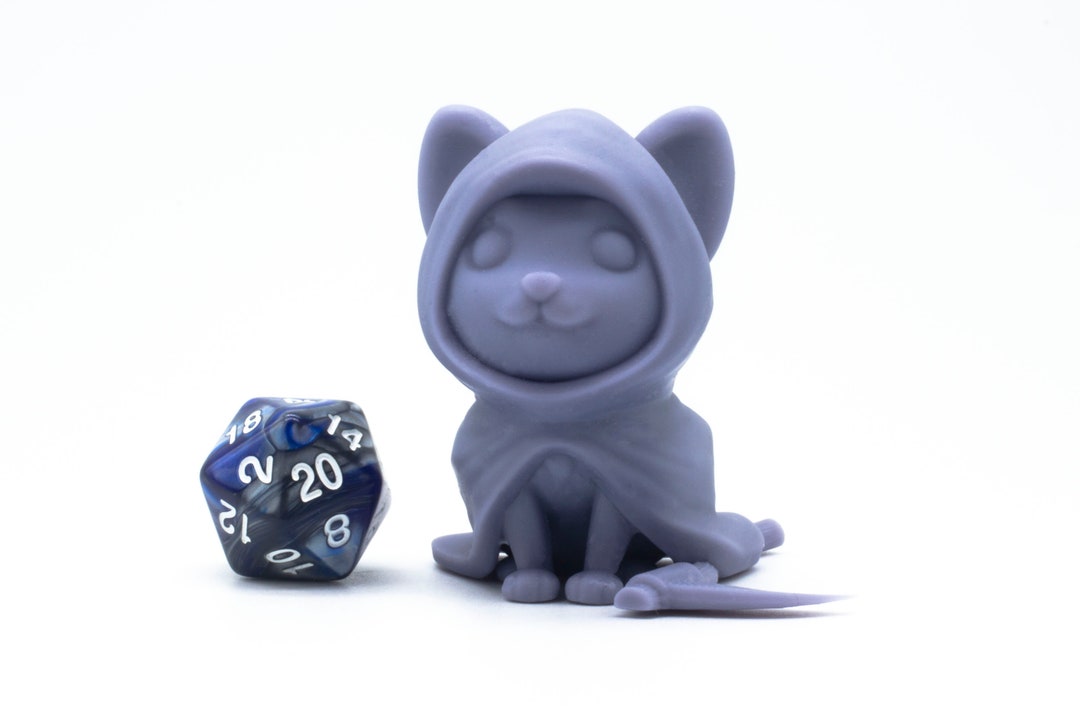 The Reaper Kitty - Miniature - Tabletop - Collectable - Figure - RPG - Etsy