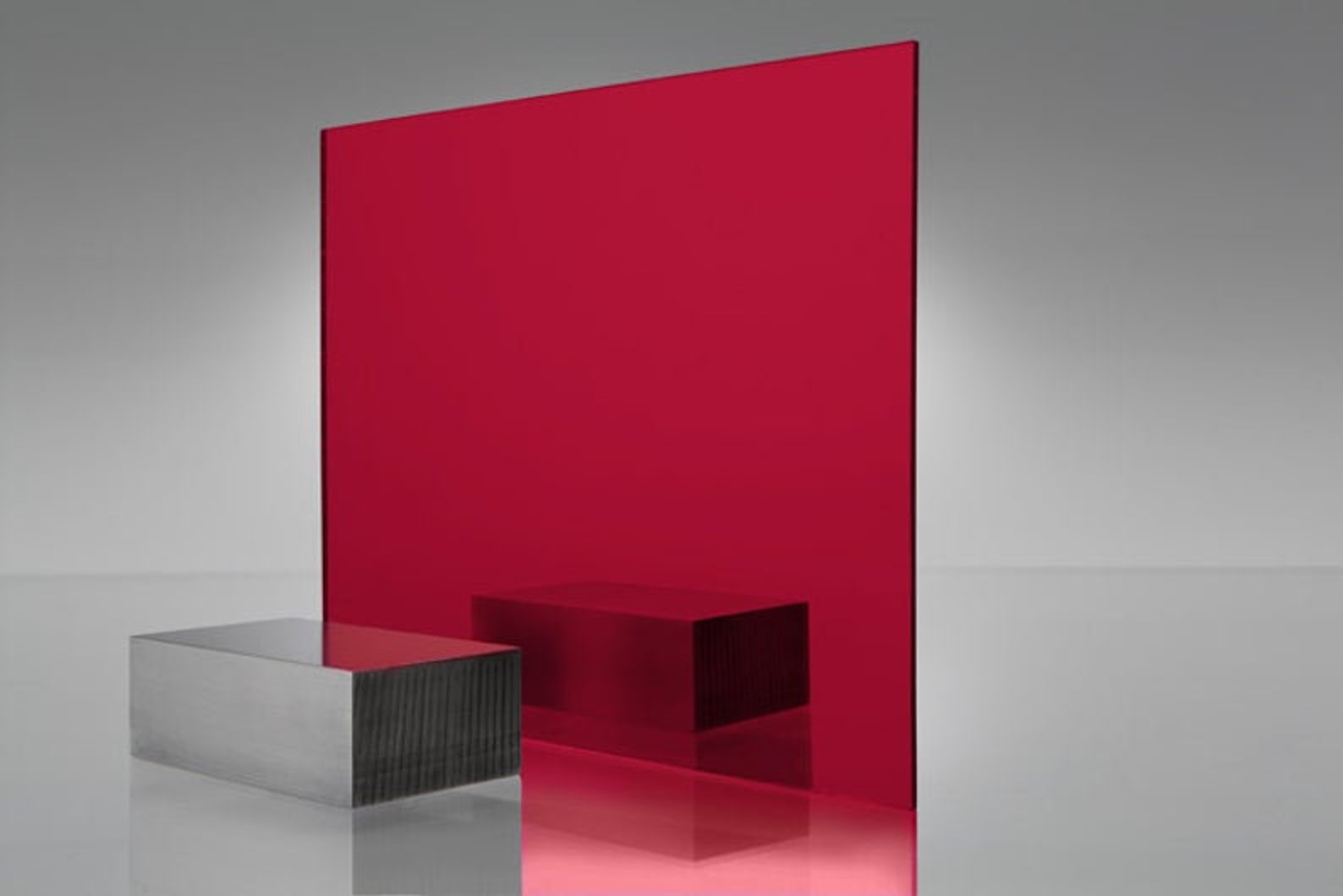 Light Red Acrylic Mirror Sheet DIY Colorful Reflection Arts Crafts ...
