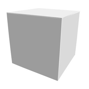 Clear Acrylic Pedestal 5 Sided Cube - Etsy
