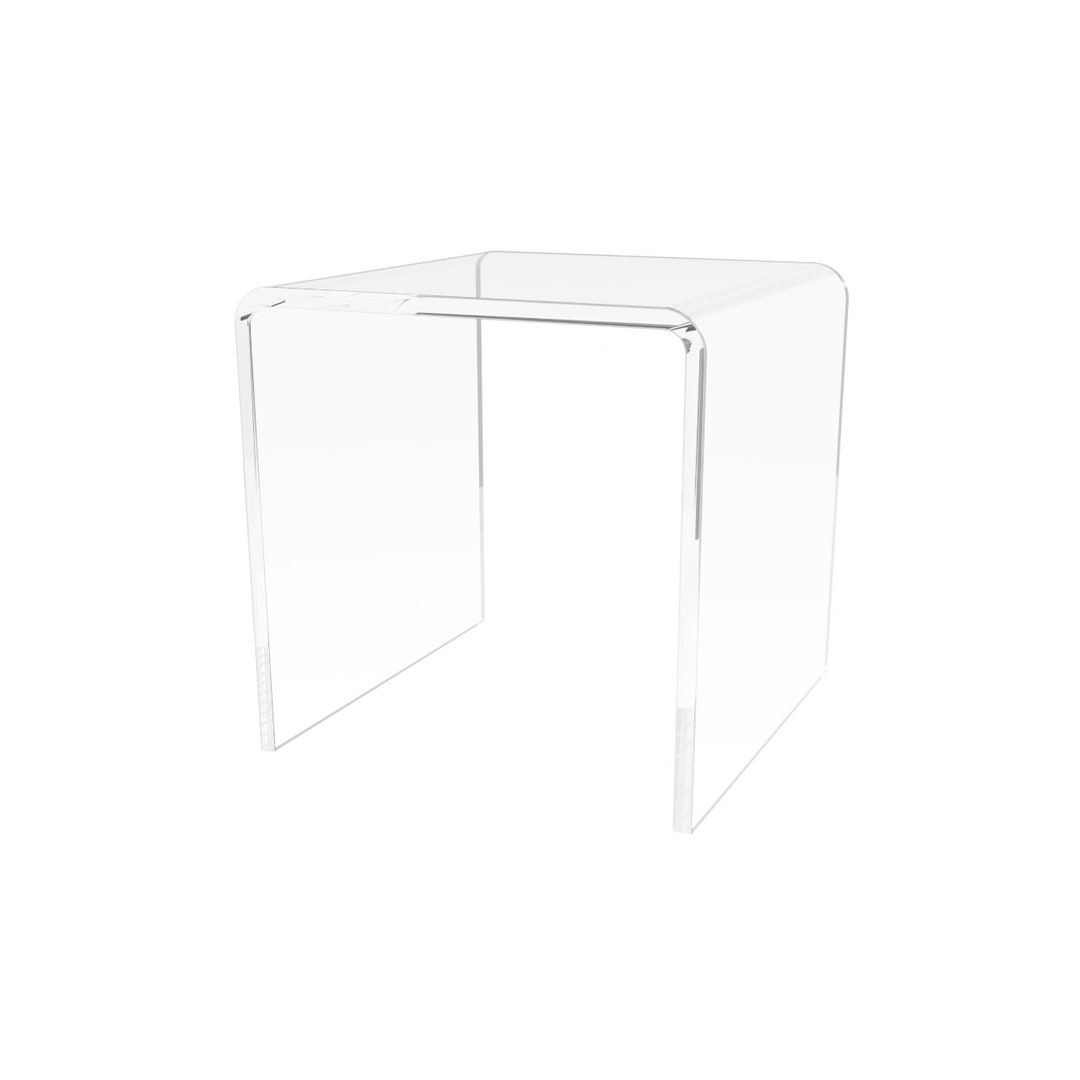 Clear Acrylic Risers Showcase Merchandise Pedestal Trinket Display ...