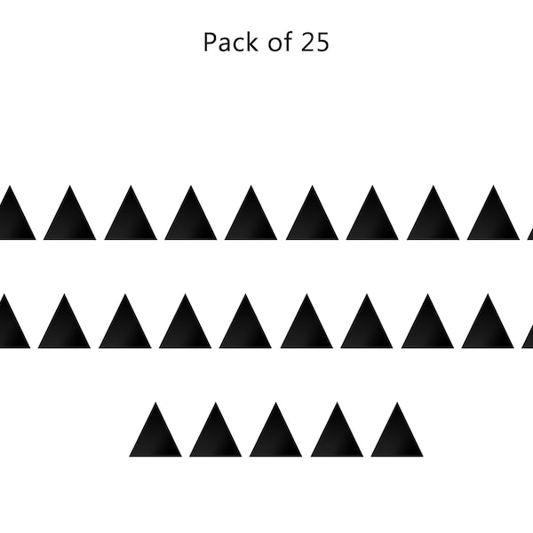 Triangle Name Plate - Etsy