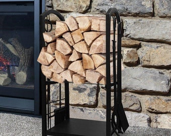 Indoor Log Storage | Etsy