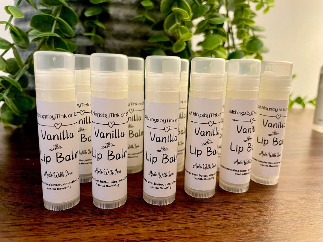 BULK LIP BALM. Scented, Personalized Homemade Natural Lip Balm With ...