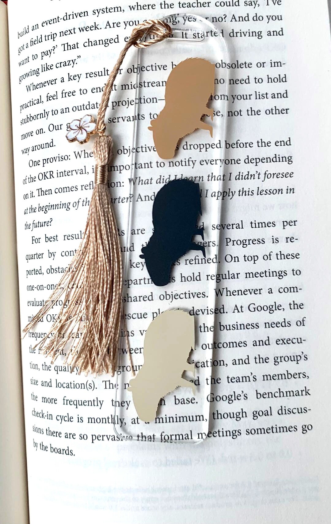 Capybara Charm Bookmark, Cappy Bookmark, Cute Animal Bookmark, Cute ...