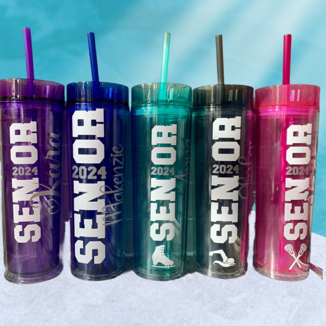 Senior Graduation Tumbler, Graduation Cups, Sports Senior Tumbler ...