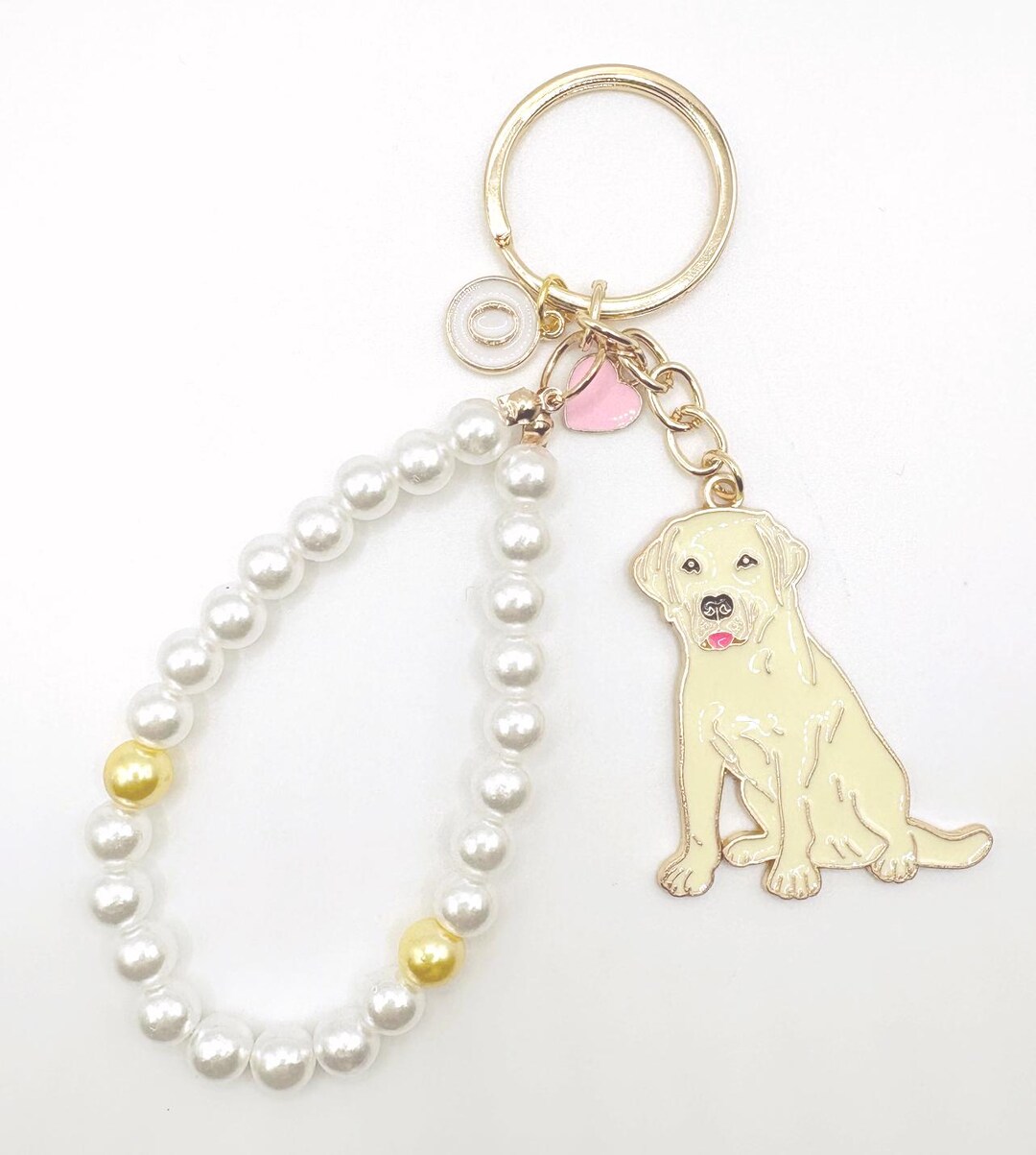 Personalized "labracadabra!" Yellow Labrador Retriever Dog Keychain ...