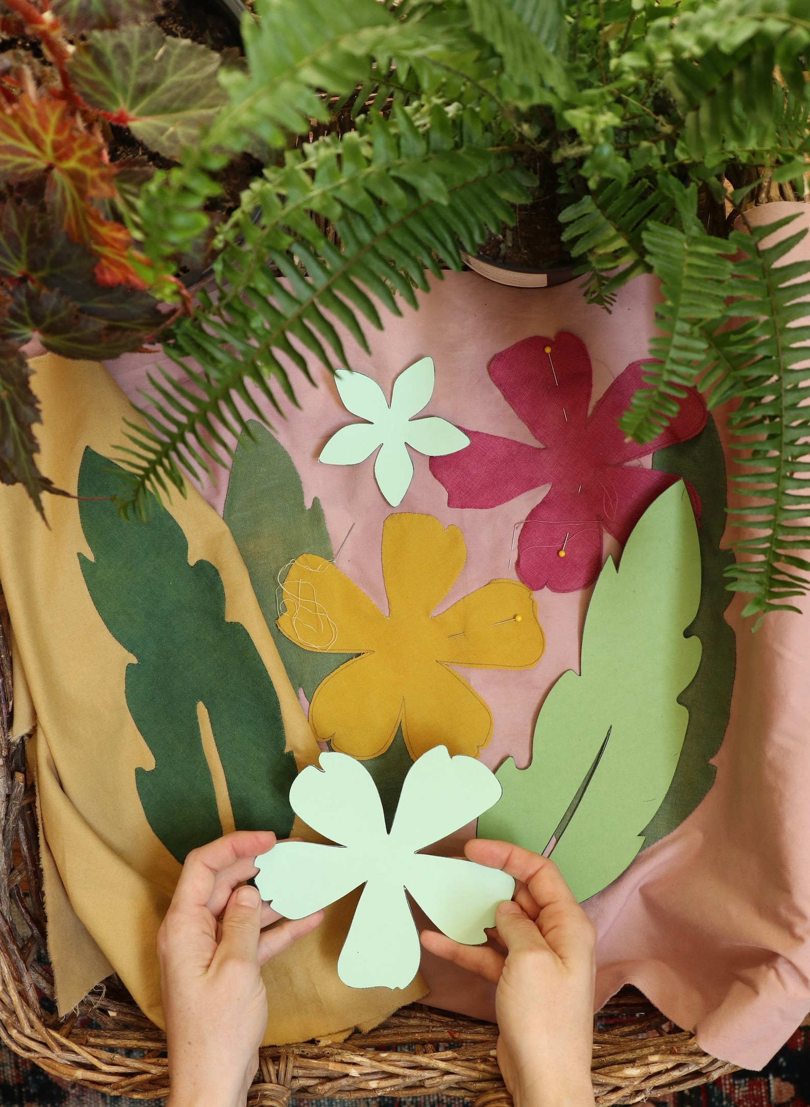 FLORA Template Set Effortless Needle Turn Appliqué Ebook - Etsy