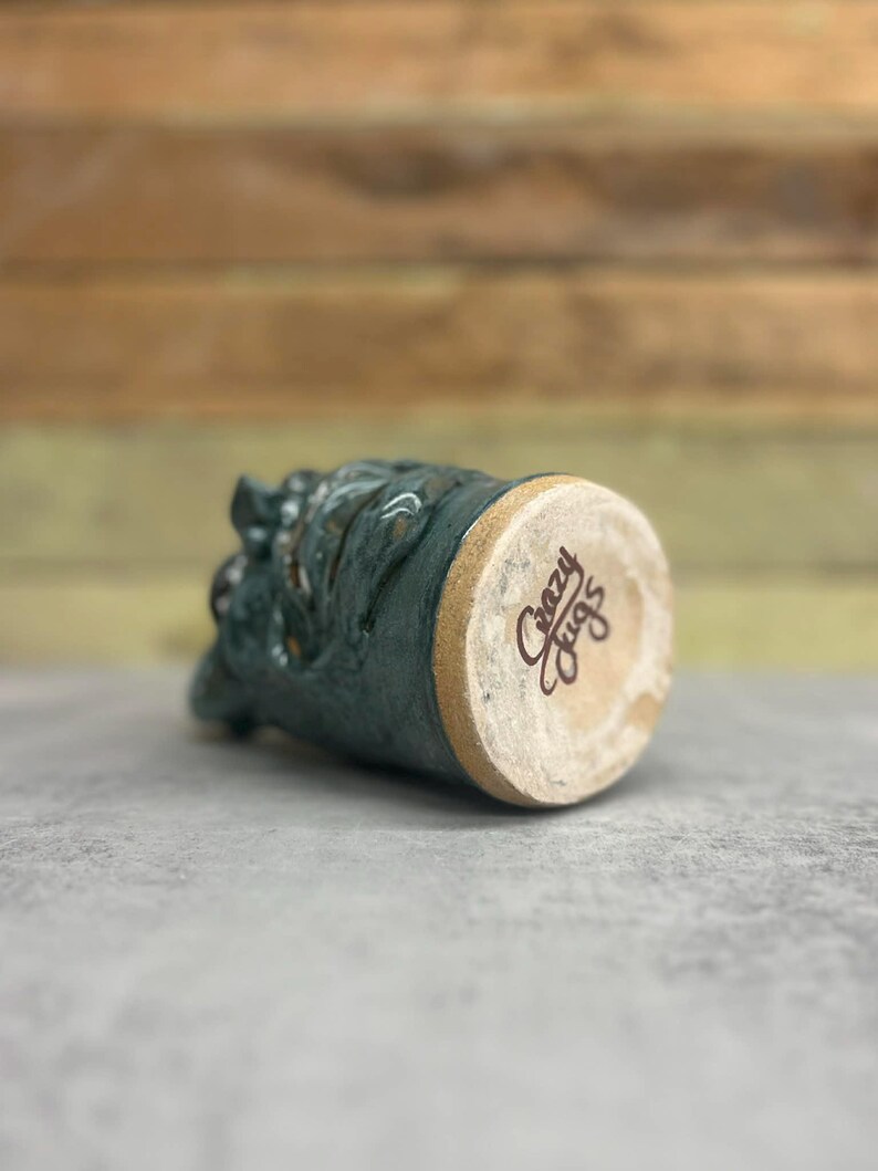 Ugly Face Jug "vincent" Handmade Sculpted Stoneware Pottery 7" Tall by ...