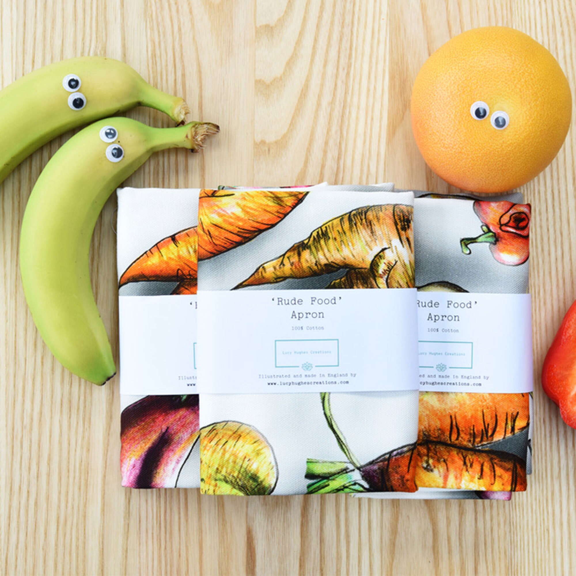 Rude Food Kitchen Apron With Naughty Vegetables Kitchen, Cooking ...