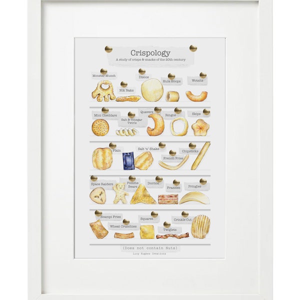 Crisp Wall Sign - Etsy UK