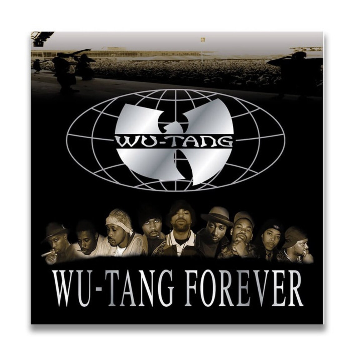 Wu Tang Clan wu tang forever music album cover Canvas poster | Etsy