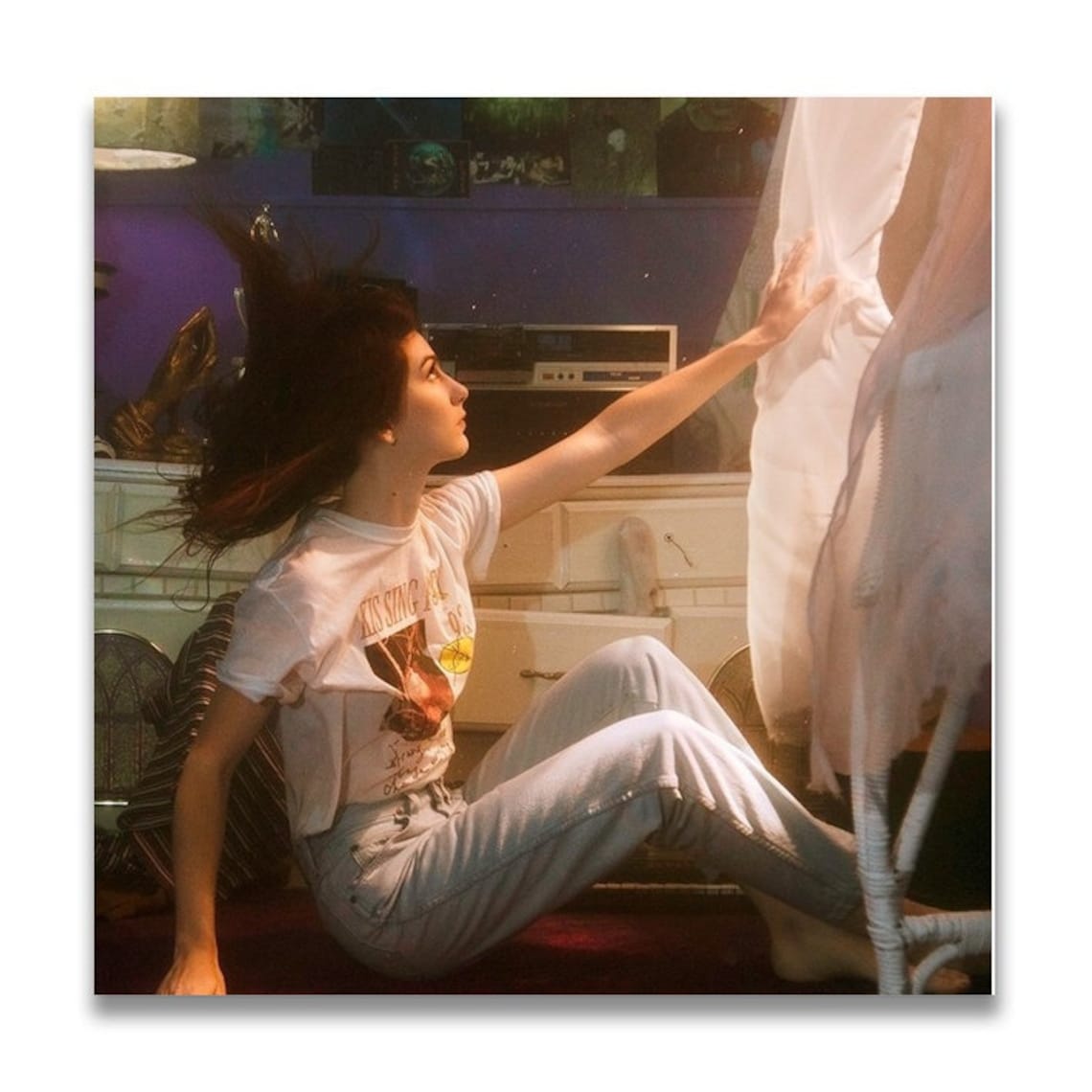 Weyes Blood Titanic Rising music album cover Canvas poster | Etsy