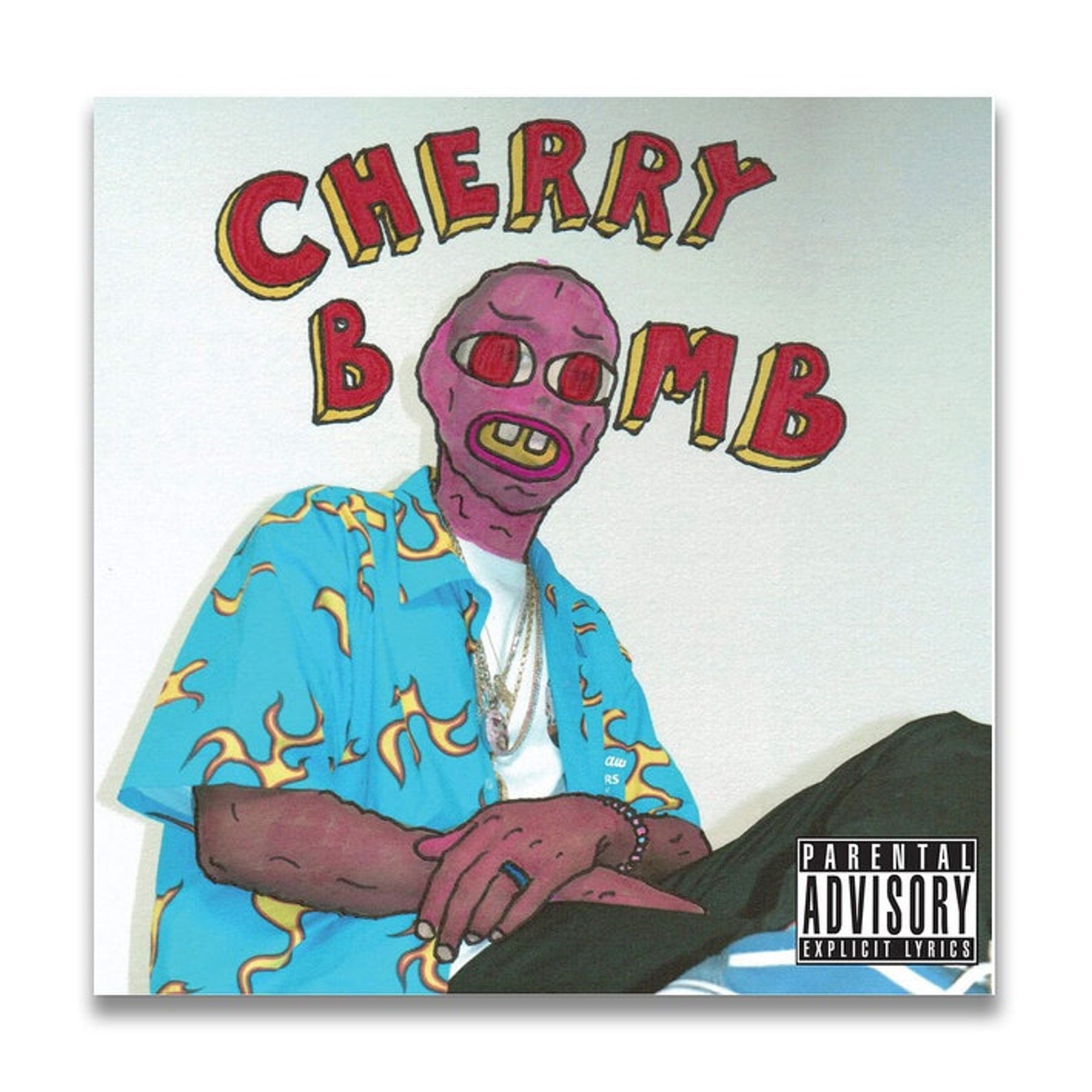Tyler the creator Cherry Bomb music album cover Canvas poster | Etsy