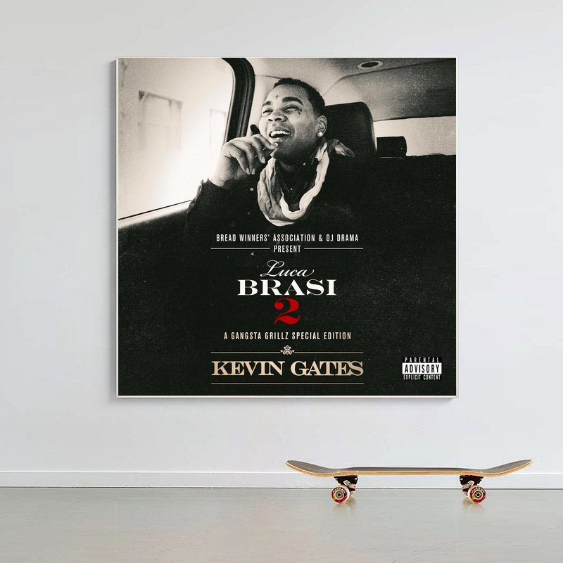 Kevin Gates Luca Brasi 2 music album cover digital file | Etsy
