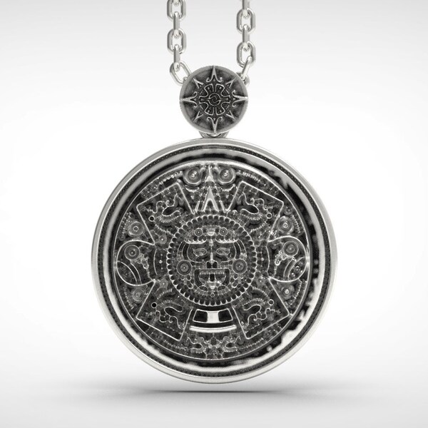 Mayan Pendant - Etsy