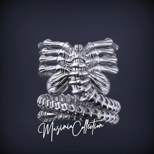 Original Facehugger Scifi Ring Guaranteed Sterling Silver 925 Alien ...