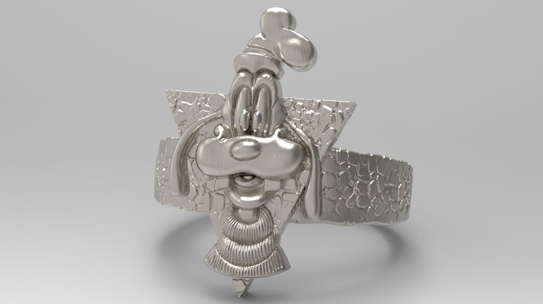 Goofy Ring 925 Sterling Silver All Sizes Eliot Goof Sherlock - Etsy