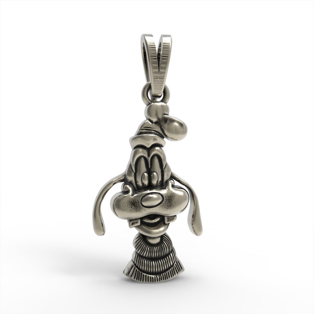 Goofy Pendant Pendant in Sterling Silver 925 - Etsy