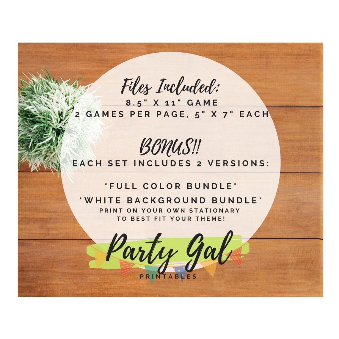 Birthday Bingo. Birthday Party Game. Trivia, Teen, Tween Girl Birthday ...