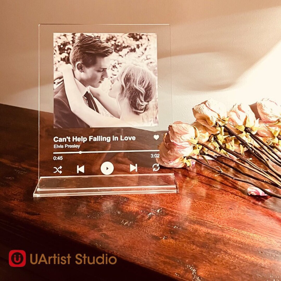 Valentine's Day Gift personalized Music Plaque, Acrylic Plaque, Music ...