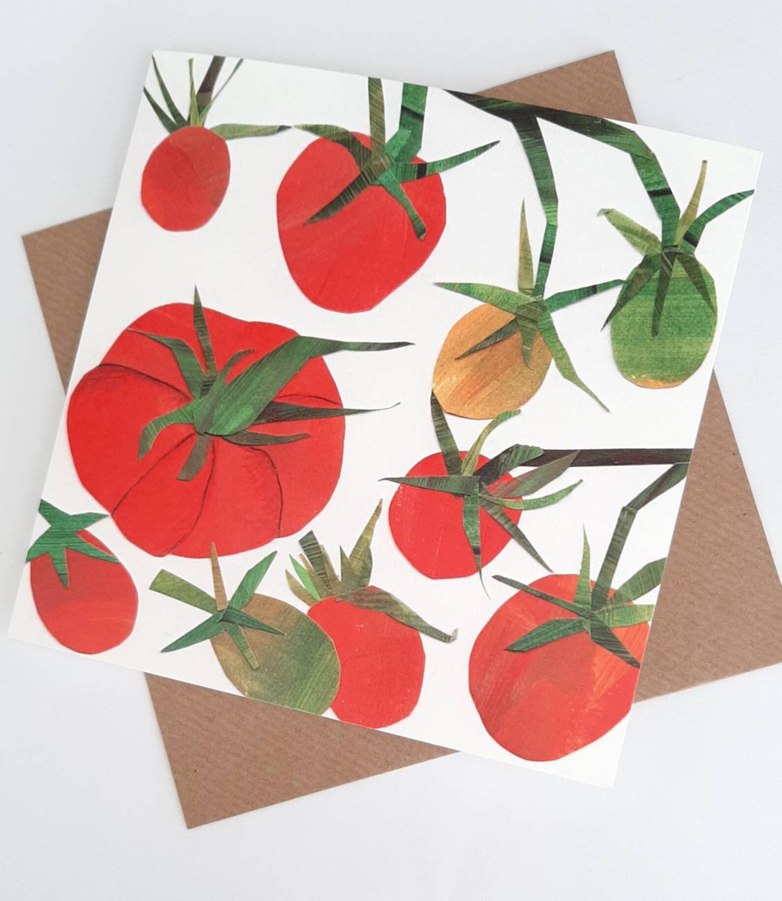 Greetings Card - Tomato Harvest - Etsy UK