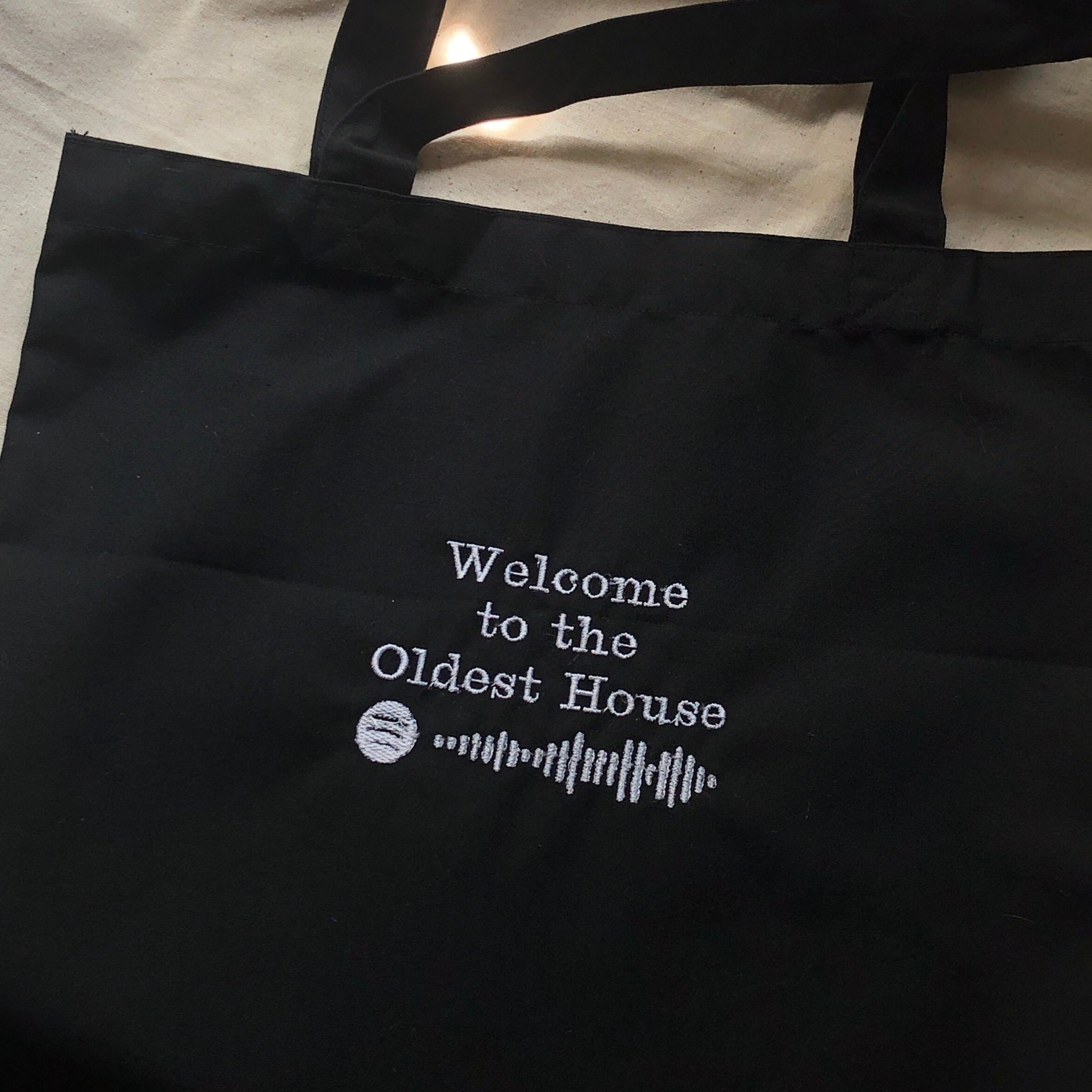 Custom Spotify Code Song Personalized Tote Bags With Zip and | Etsy