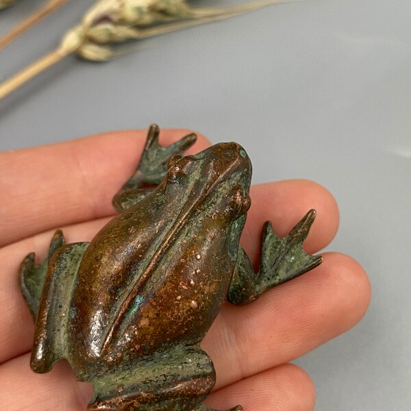 Copper Frog - Etsy