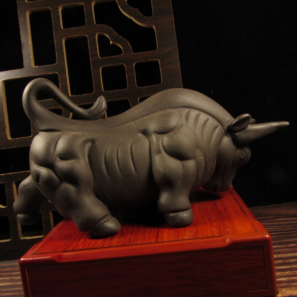 Clay Bull - Etsy