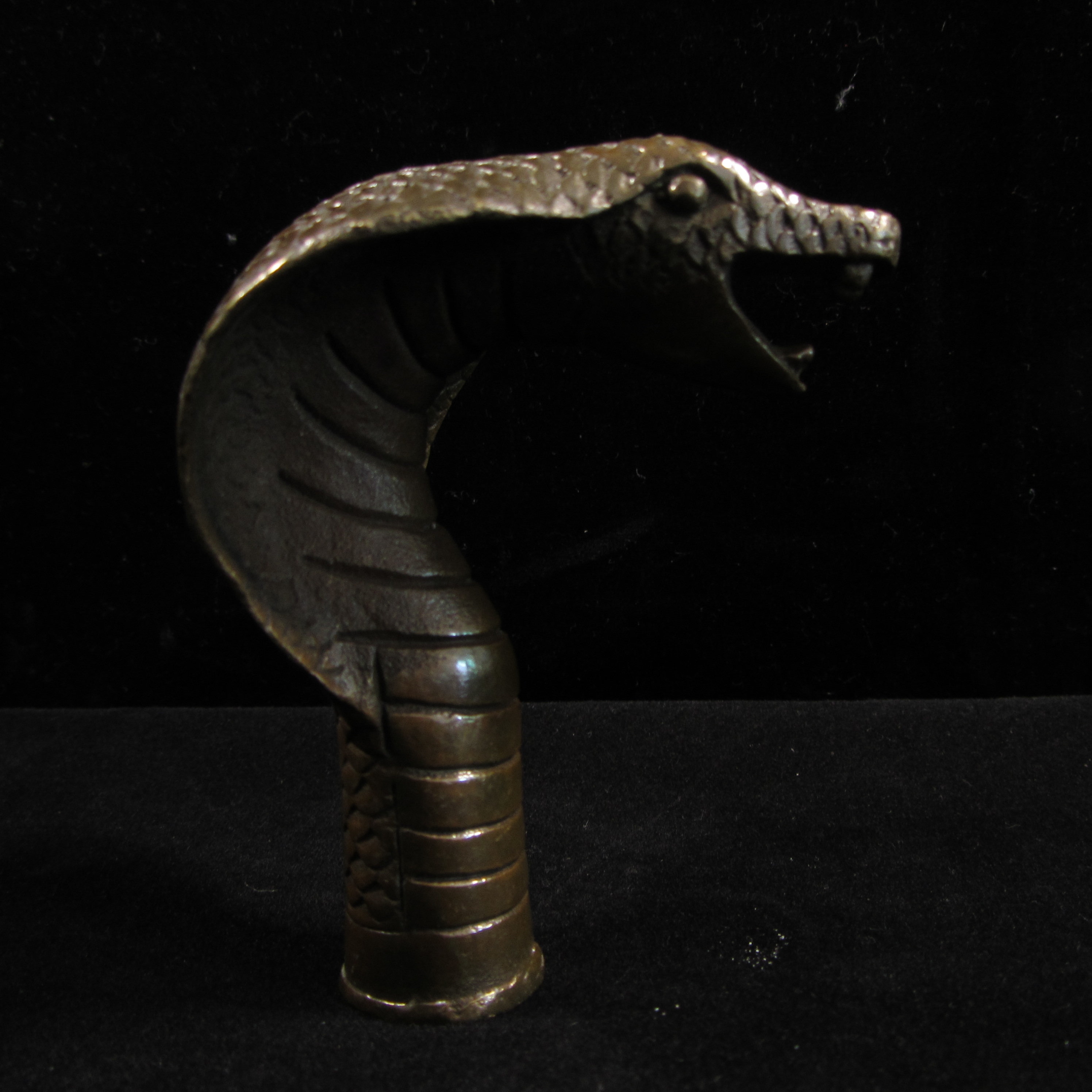Snake King Cobra Head Handle Walking Stick Cane Gift Vintage - Etsy