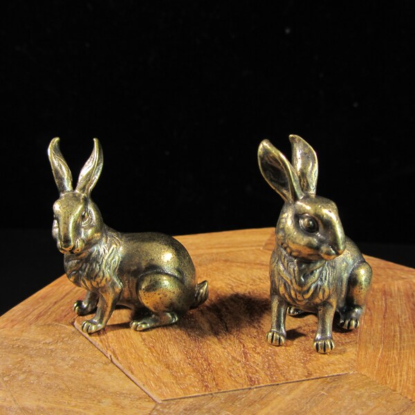 Brass Rabbit - Etsy
